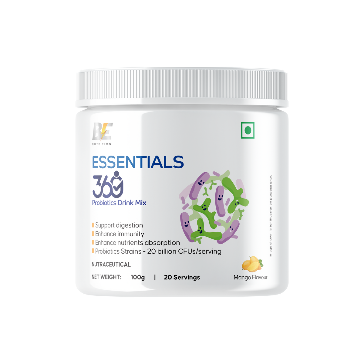 Essentials 360 Probiotics Drink Mix – HERBS AND HILLS